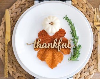 Place Setting Card - Etsy