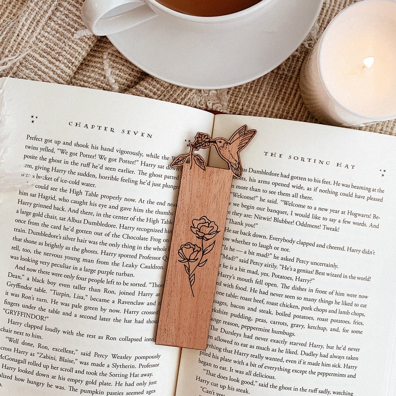 Hummingbird Bookmark - Etsy