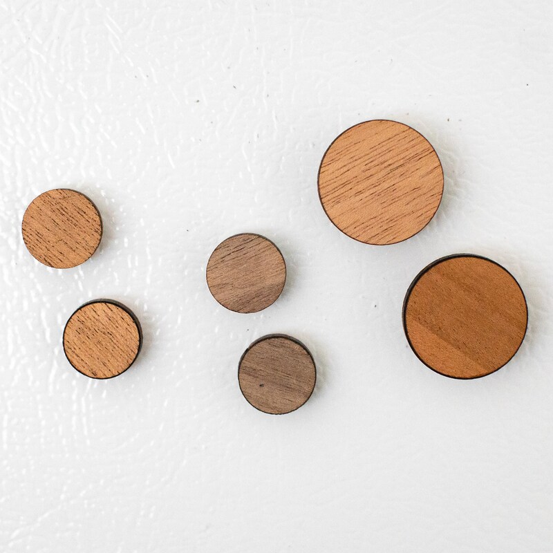 Wood Magnets - Etsy