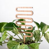 Squiggle Plant Trellis Indoor Plant Trellis Climbing Plant - Etsy