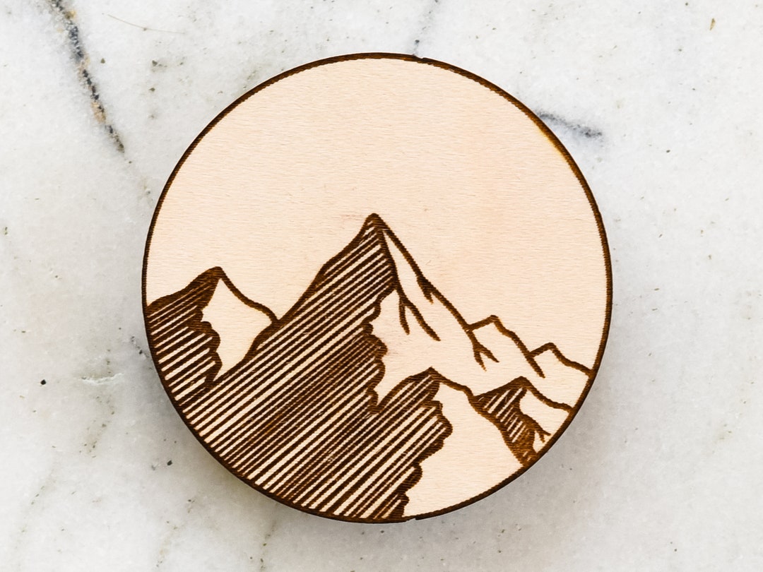 Mountain Stocking Stuffer, Nature Lover Fridge Magnet, Mountain Lover ...