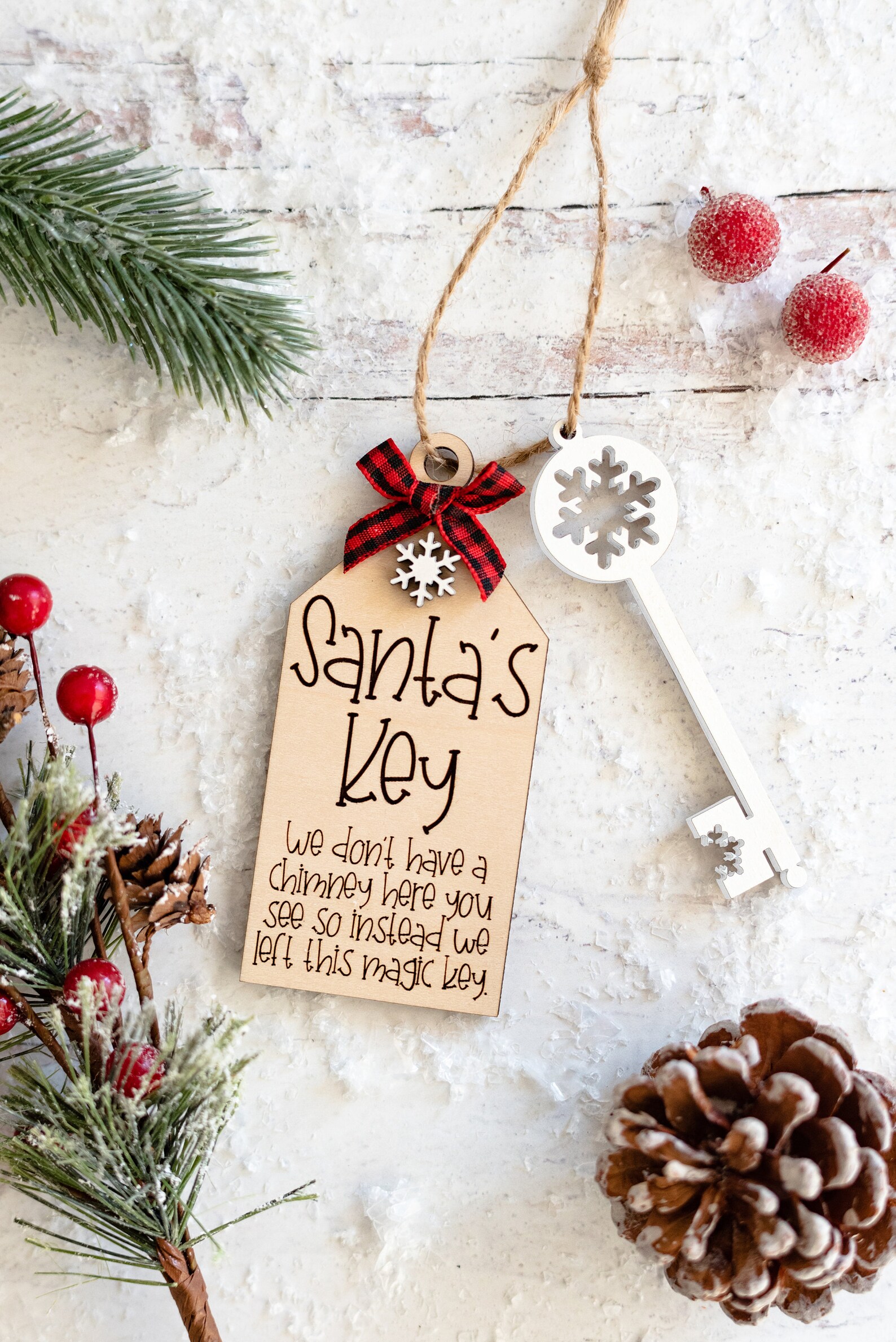 Santa's Key Santa's Magic Key Key for Santa - Etsy