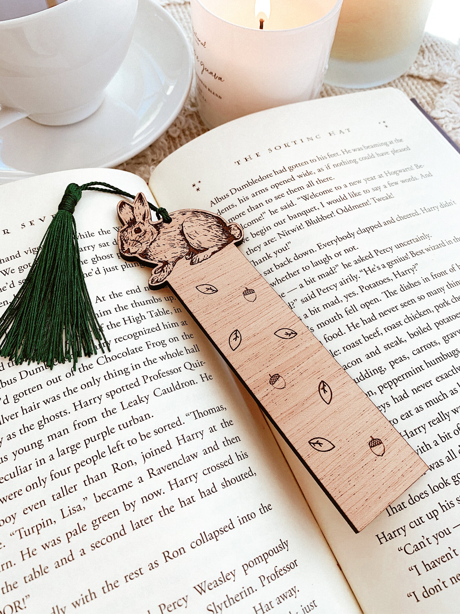 Rabbit Wood Bookmark Gifts for Rabbit Lover Gifts Teacher - Etsy