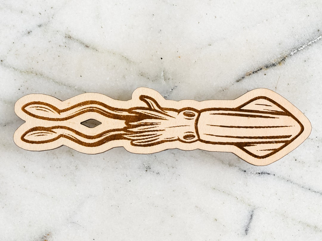 Squid Stocking Stuffer, Animal Fridge Magnet, Squid Decor, Protect ...