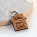 Home Sweet Home Wood Keychain, There's No Place Like Home Keychain ...