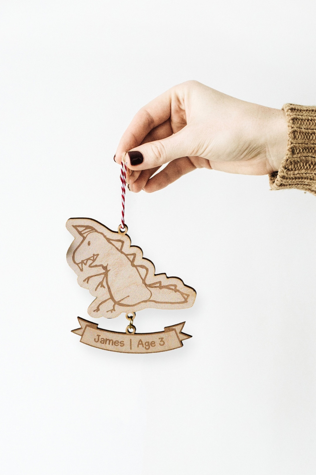 Your Child's Drawing Ornament Drawing Into Ornament - Etsy