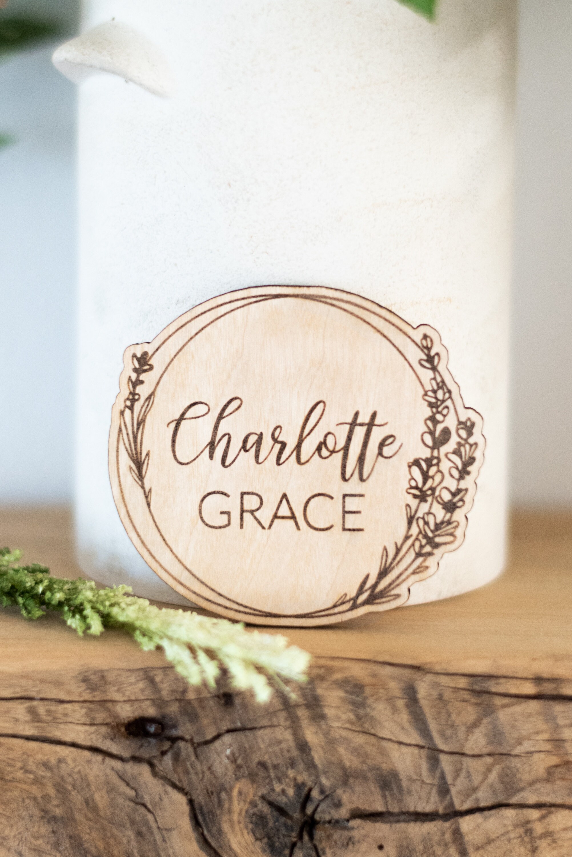 Custom Baby Name Announcement Baby Shower Gift Newborn Name - Etsy