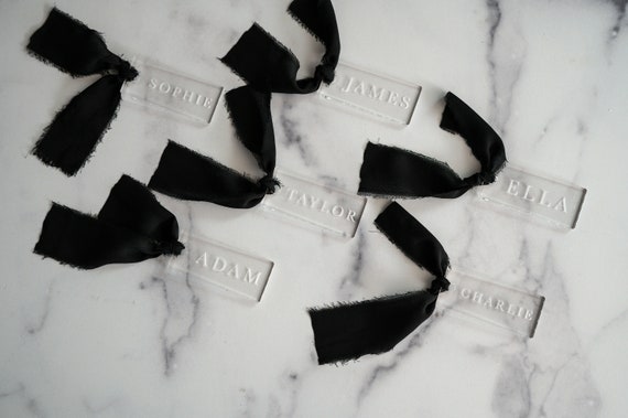 Custom Acrylic Place Cards Wedding Place Cards Wedding Table - Etsy