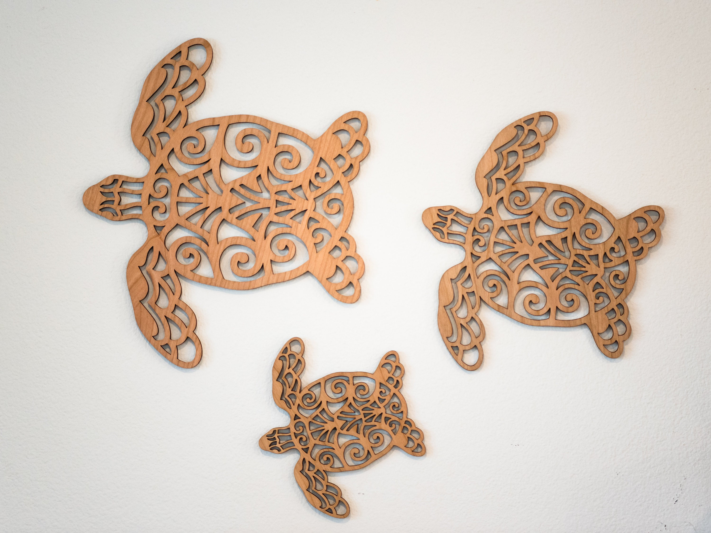 Wood Sea Turtle Wall Decor Beach House Decor Ocean Wall Art - Etsy