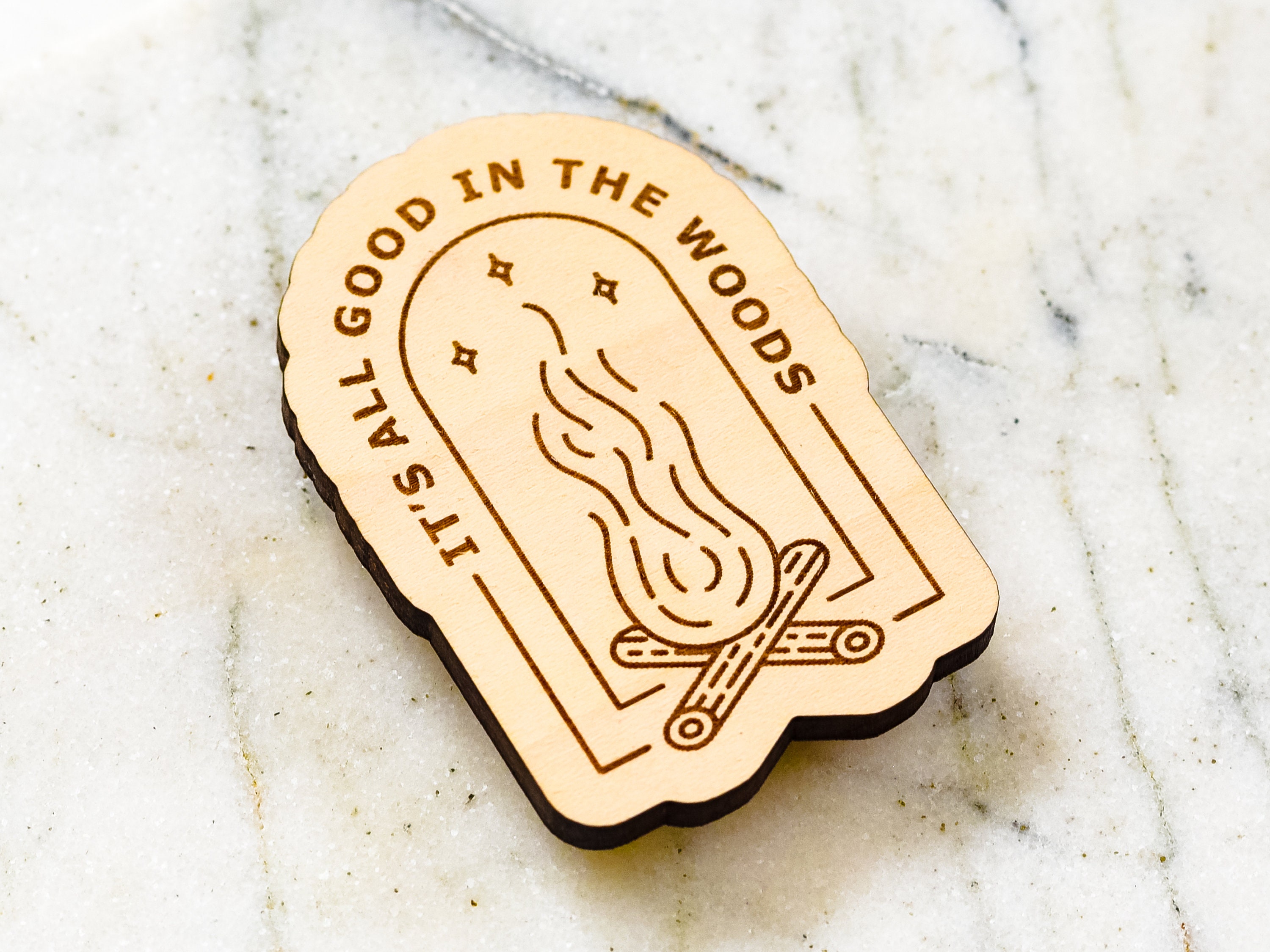 Camping Wood Magnet Camping Decor Fridge Magnet Outdoor - Etsy