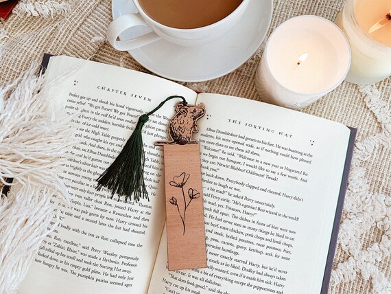Mouse Wood Bookmark Gifts for Mouse Lover Gifts Teacher | Etsy