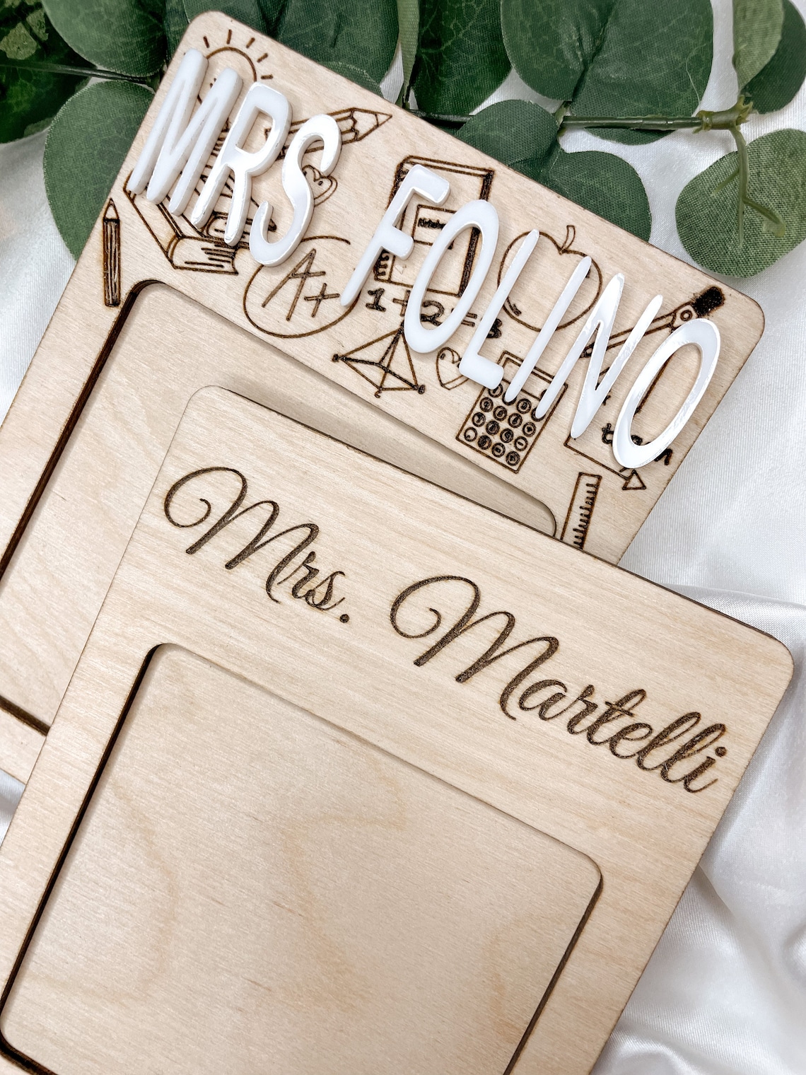 Sticky Note Pad Holder | Teacher Gift | Wooden Sticky Pad Holder - Etsy