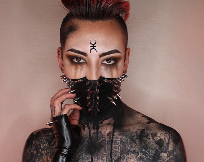 LIVIDITY Latex Face Mask | Etsy