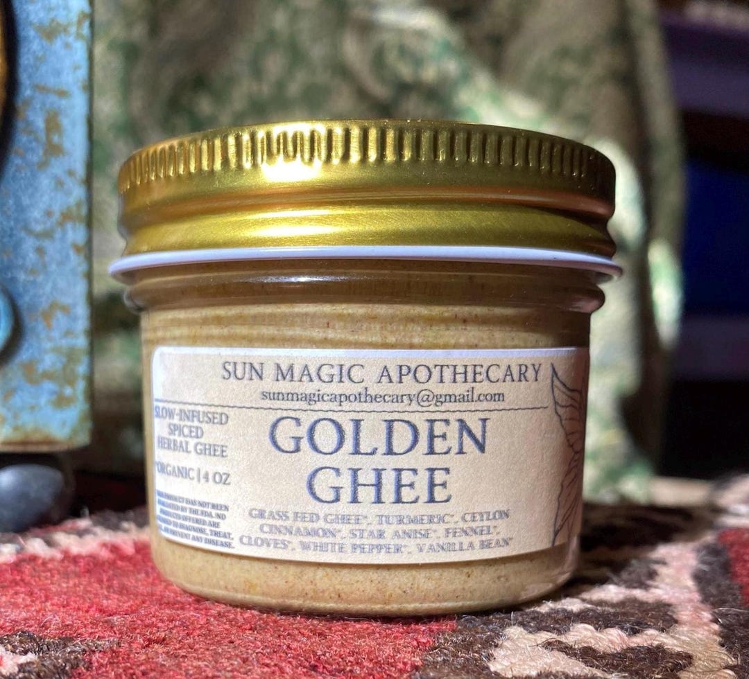 Golden Ghee Turmeric, Ceylon Cinnamon, Star Anise, Fennel, Cloves ...