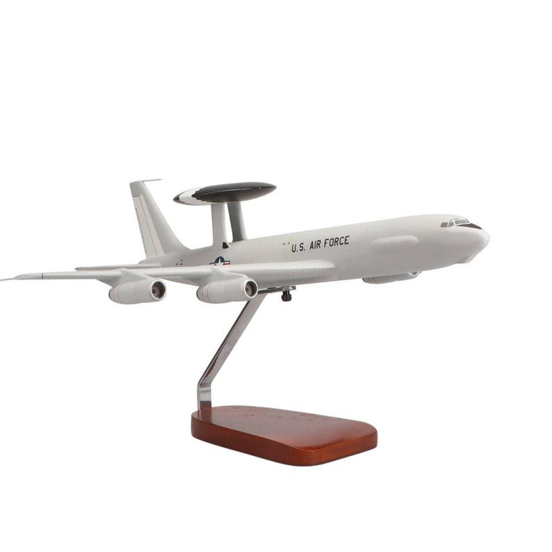 Boeing E-3A Sentry AWACS Large Mahogany Model - Etsy