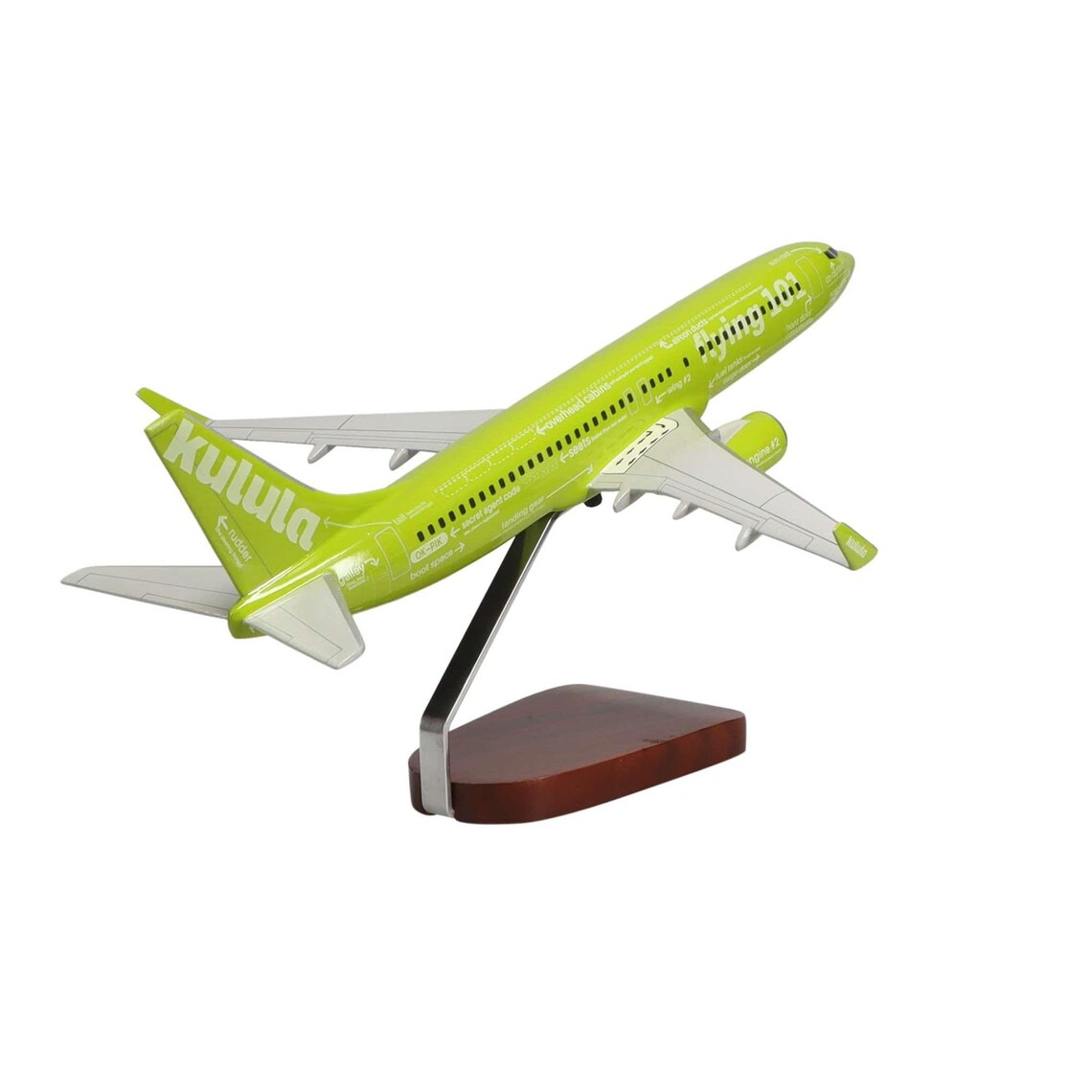 Boeing™ 737-800 Kulula Flying 101 Large Mahogany Model - Etsy