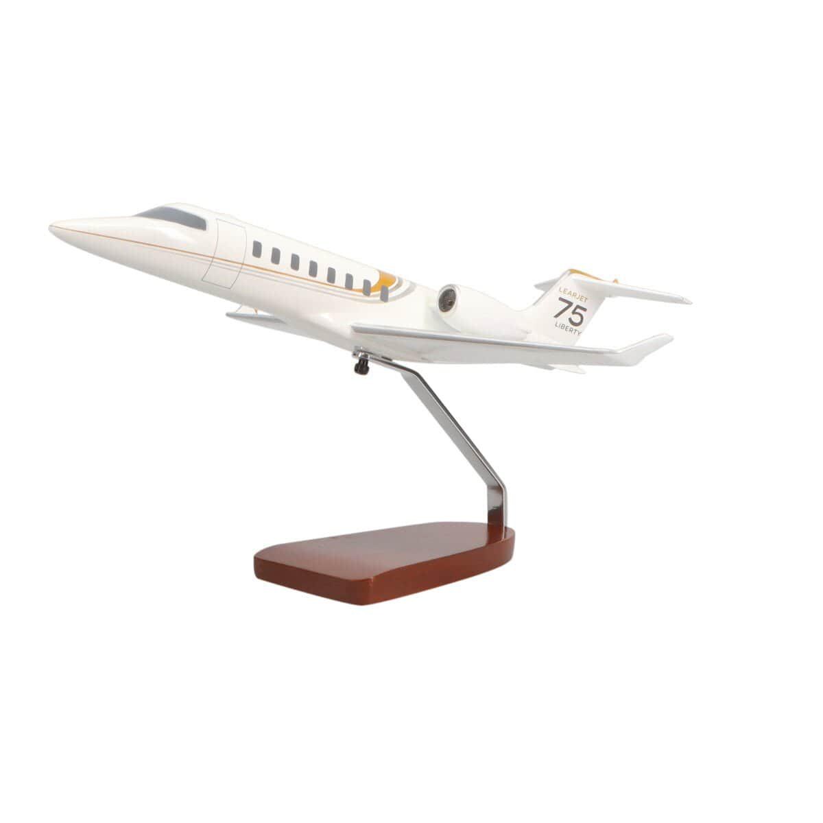 Learjet 75 Large Mahogany Model - Etsy