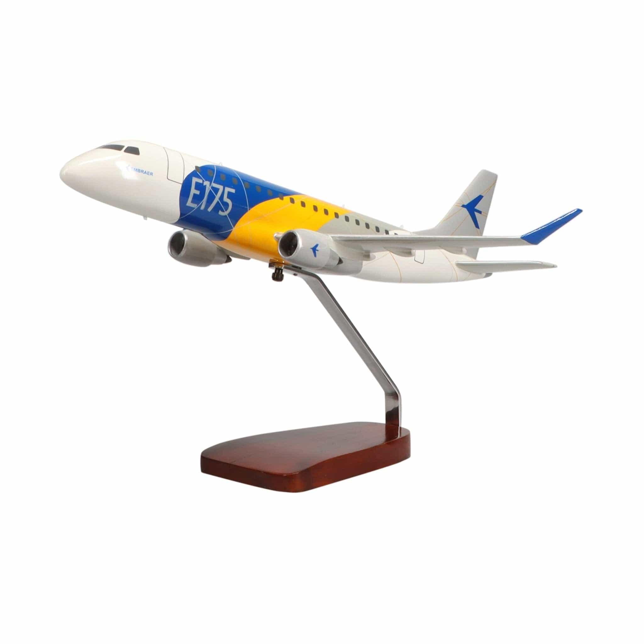 Embraer E-175 factory Colors Large Mahogany Model - Etsy