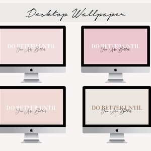 Desktop Wallpaper Inspirational Quotes Computer Wallpaper - Etsy