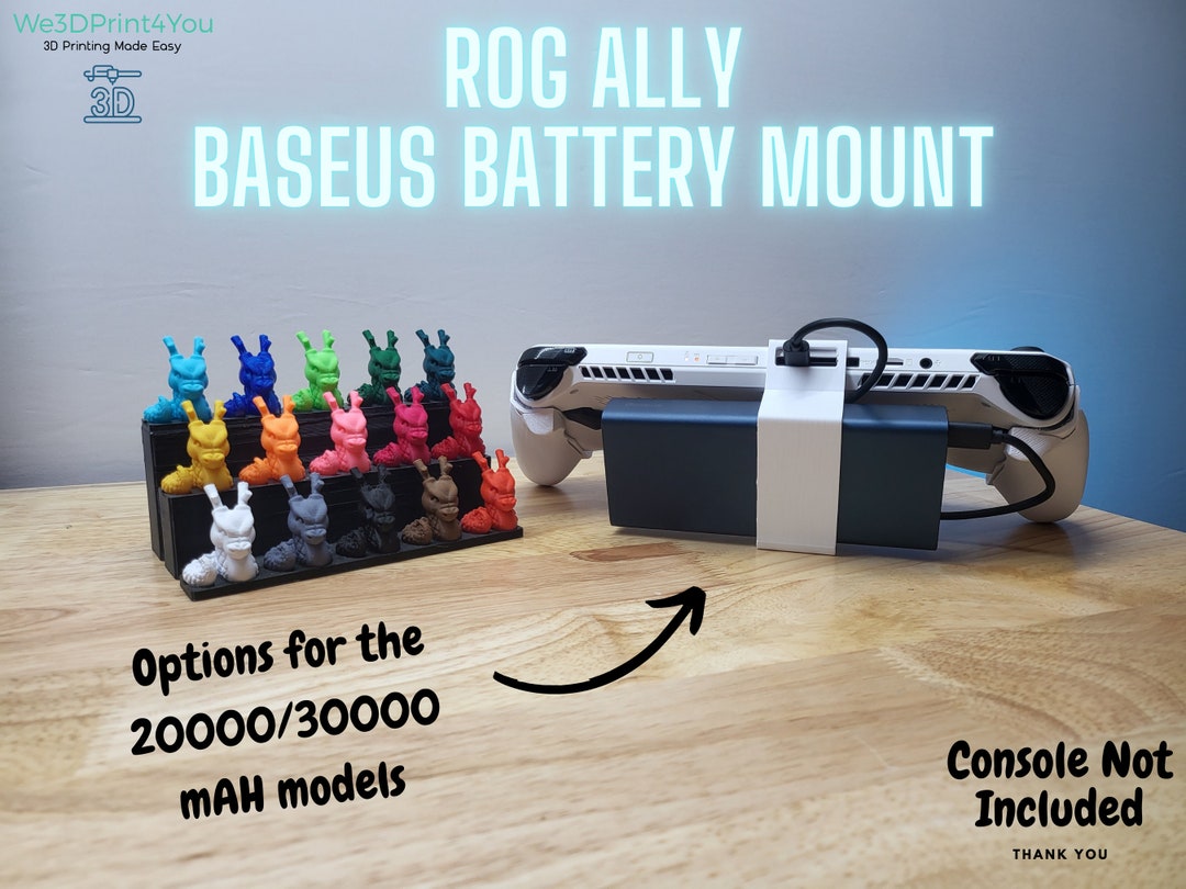 ROG Ally Stand Battery Mount for Baseus 20000/30000 Mah Chargers - Etsy