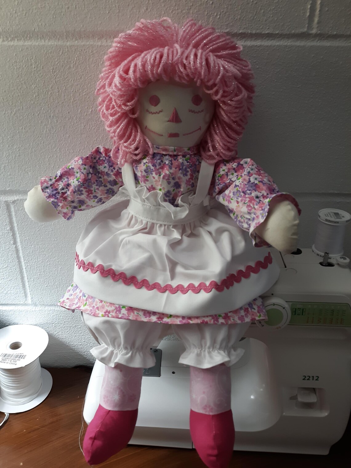 20 Raggedy Ann Doll Pink - Etsy