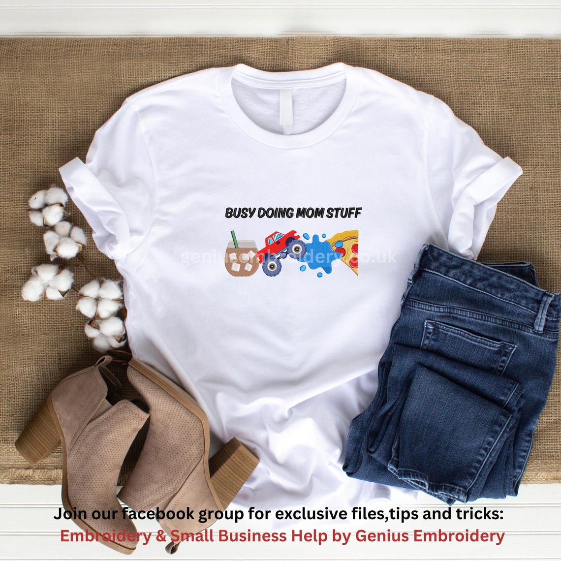Mom Embroidery File, Busy Mom Embroidery, Mom Icons, Parent Embroidery ...