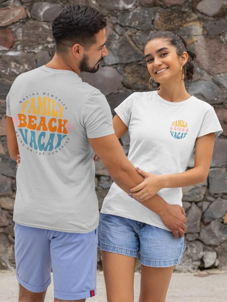 Family Beach Vacay T-shirt Design – Vacation SVG (digital Download) - Etsy