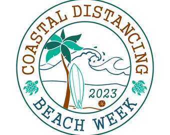Coastal Distancing Png - Etsy