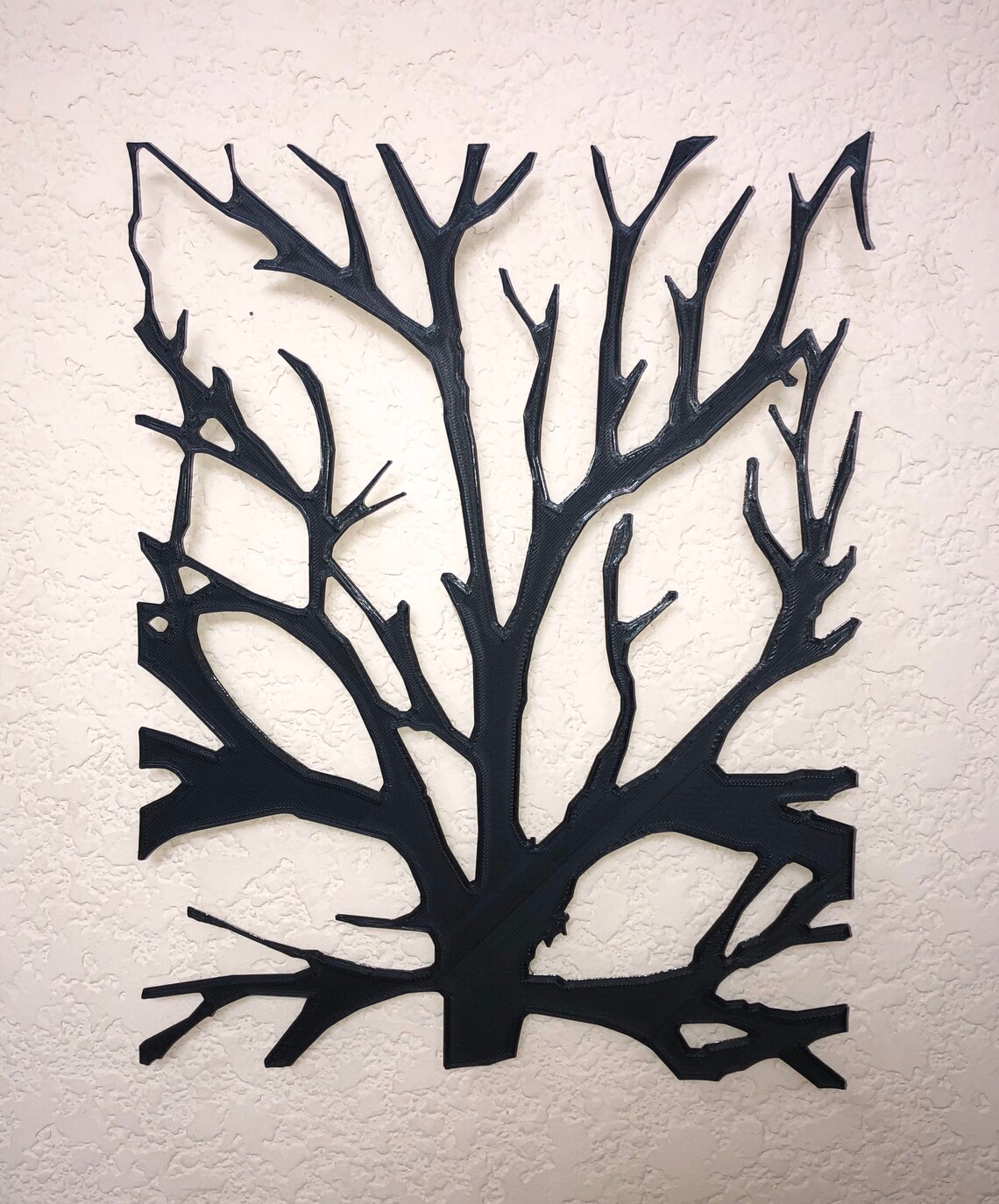 3D printed tree wall art. | Etsy