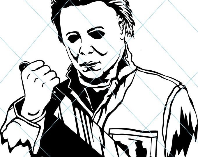 Michael Myers SVG Digital Cut File - Etsy Canada
