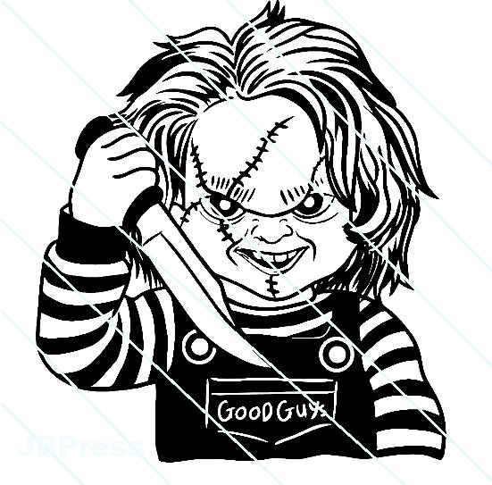 Chucky Svg Halloween Chucky Horror Movie Killer Svg Digital | Etsy