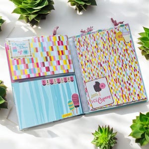 Handmade Summer Scrapbook Album: Retro Beach Vacation Memory Book - Etsy