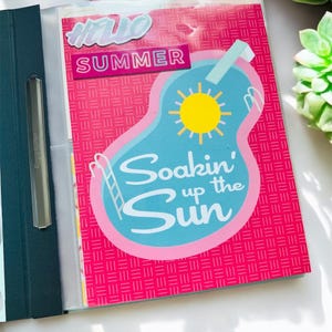 Handmade Summer Scrapbook Album: Retro Beach Vacation Memory Book - Etsy