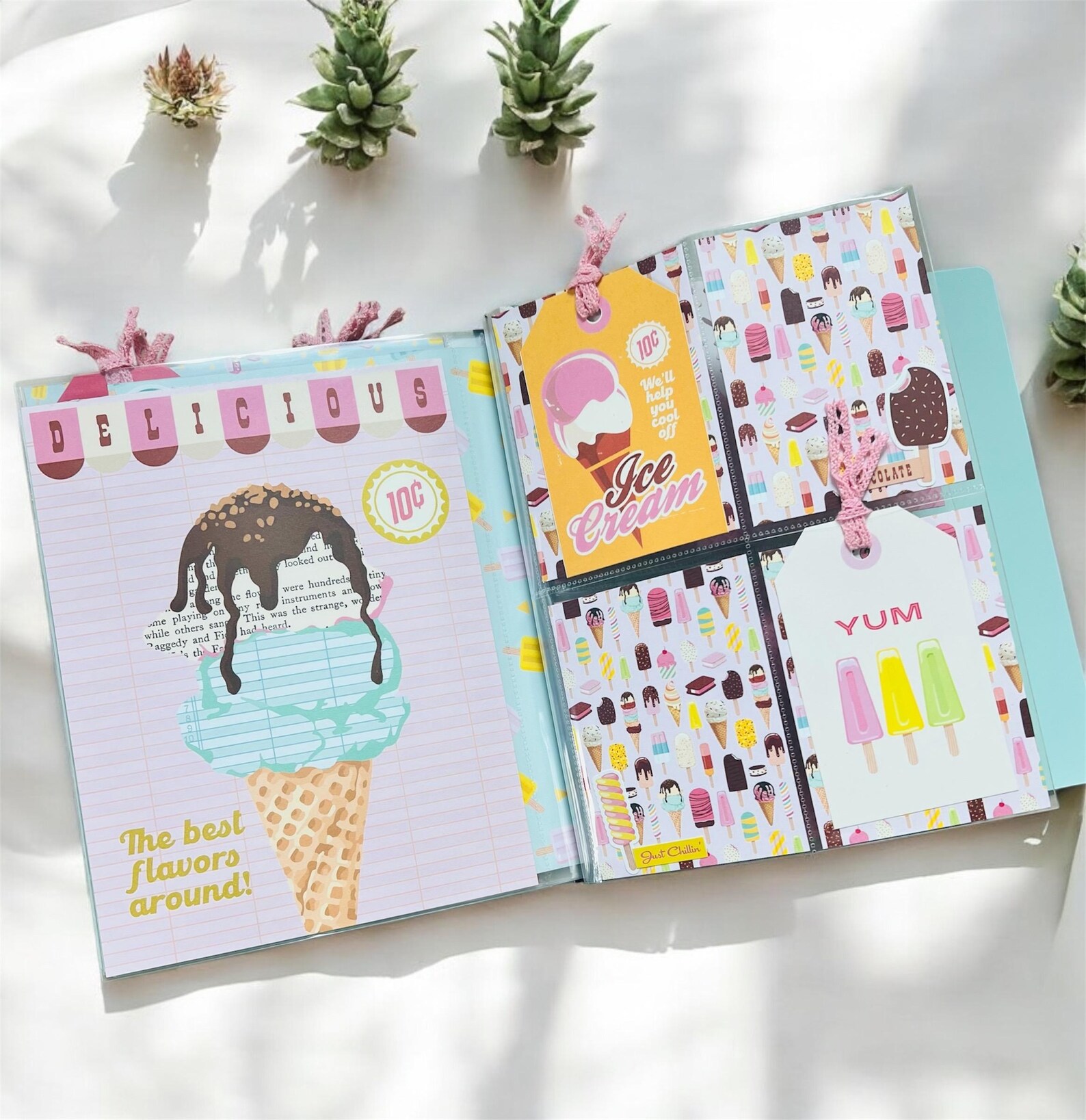 Handmade Summer Scrapbook Album: Retro Beach Vacation Memory Book - Etsy