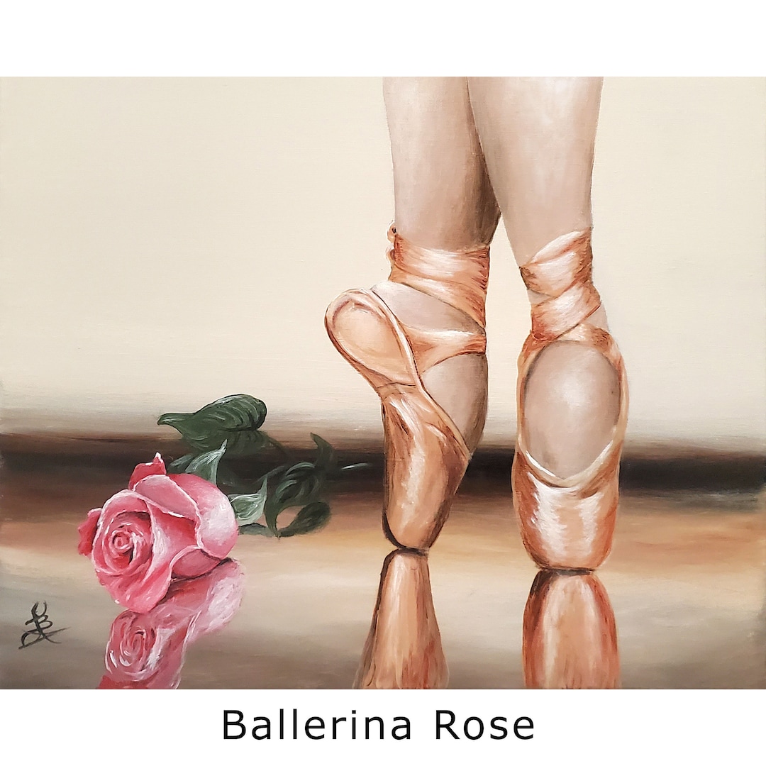 Ballerina Rose - DIY Paint Kit - Etsy