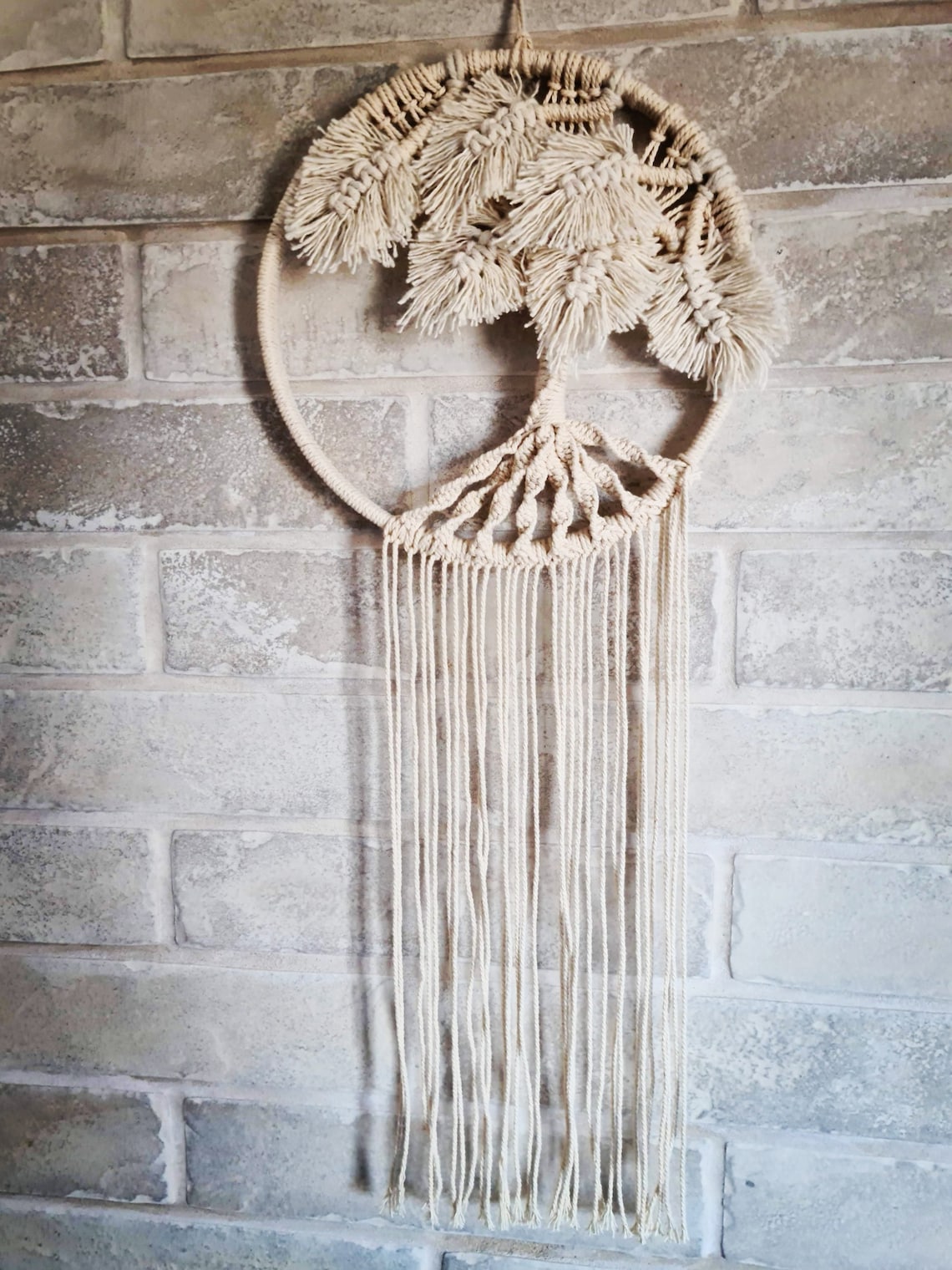 Makramee Baum des Lebens / Makramee Baum / Wandbehang / Traumfänger / Boho / Boho / Kinderzimmer ...