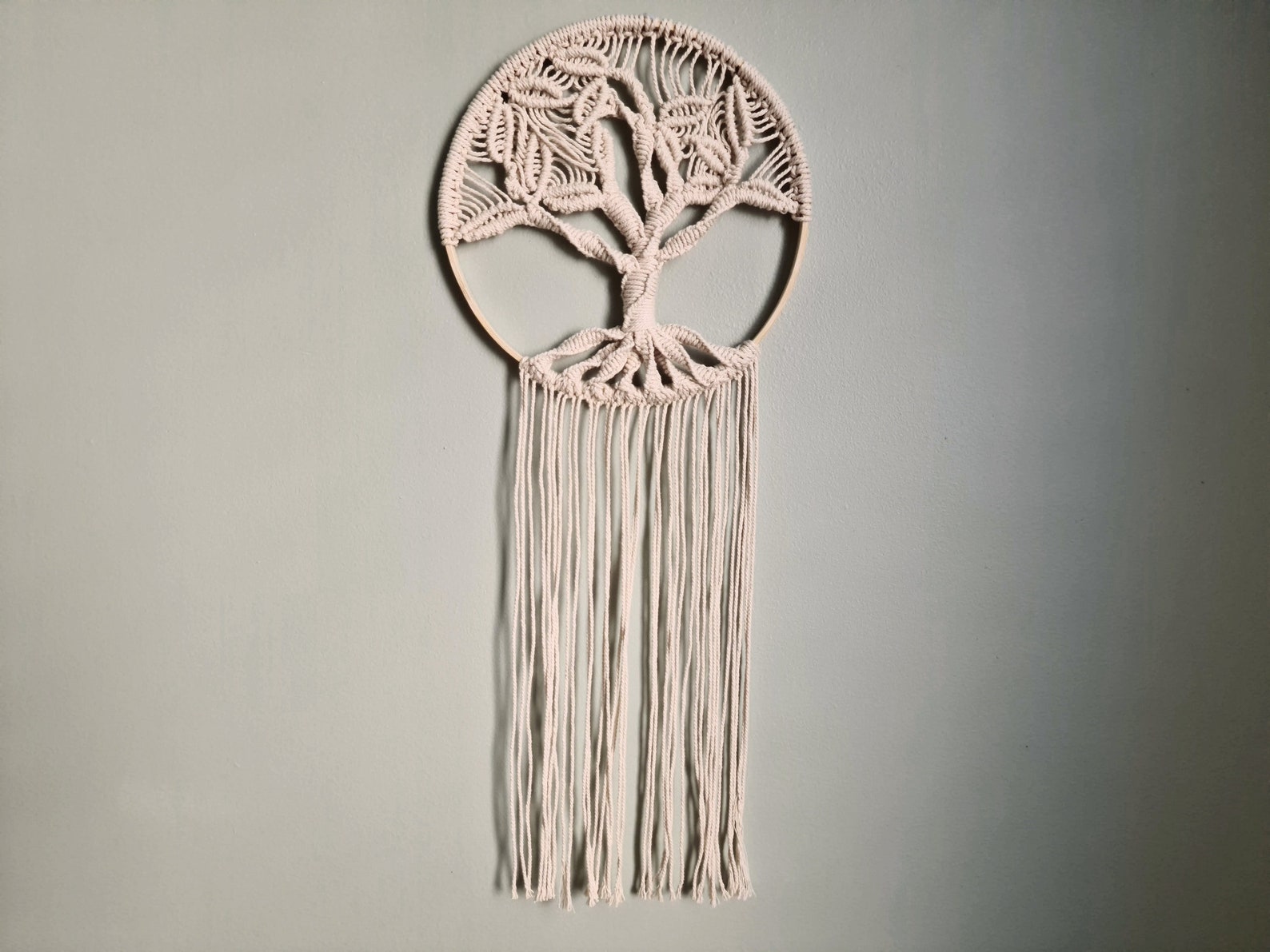 Makramee Baum des Lebens / Makramee Baum Wandbehang / Makramee - Etsy.de