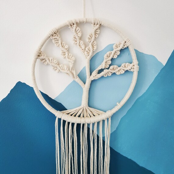 Makramee Baum des Lebens / Makramee Baum Wandbehang / Makramee - Etsy Österreich