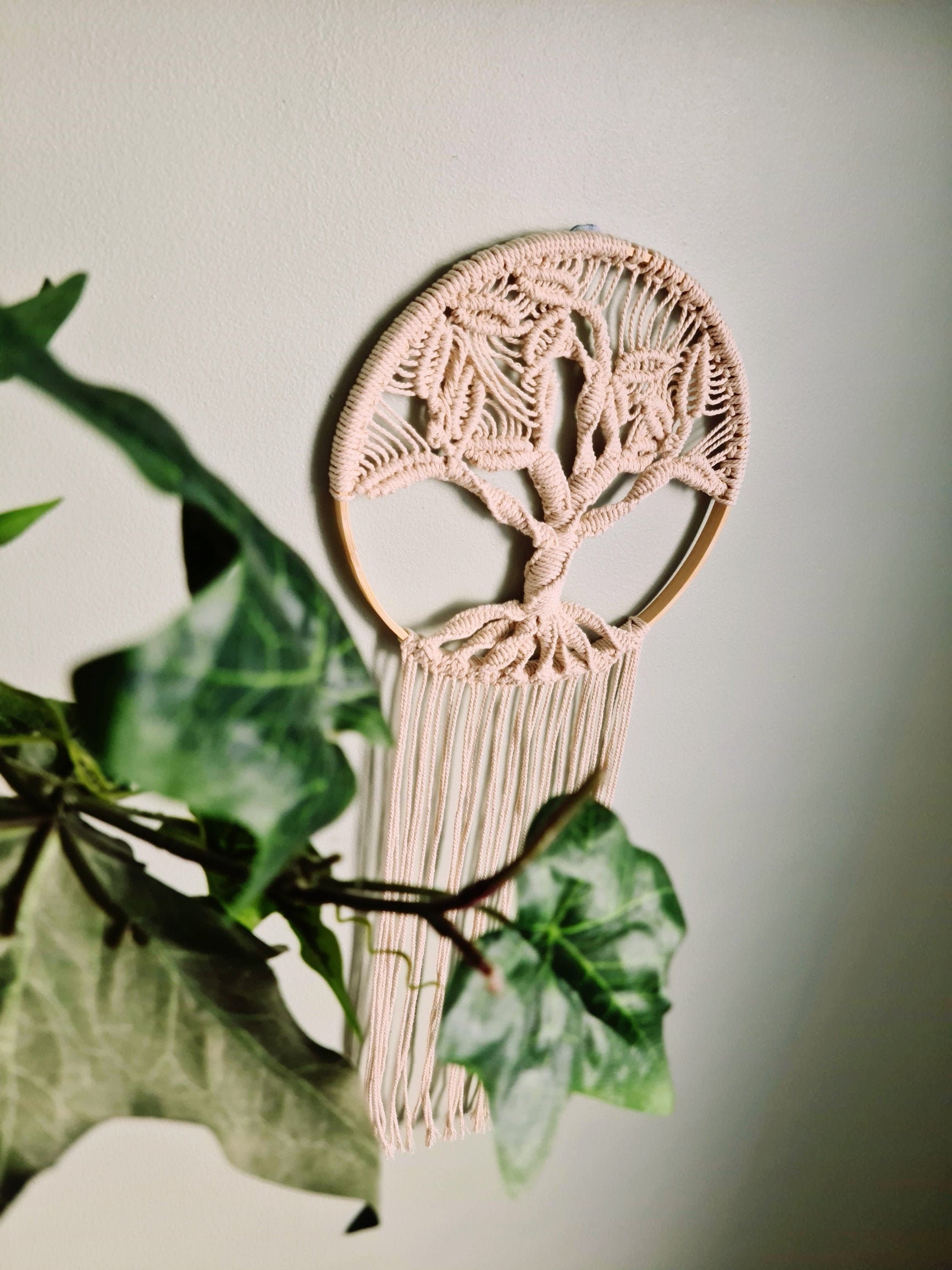 Makramee Baum des Lebens / Makramee Baum Wandbehang / Makramee - Etsy.de