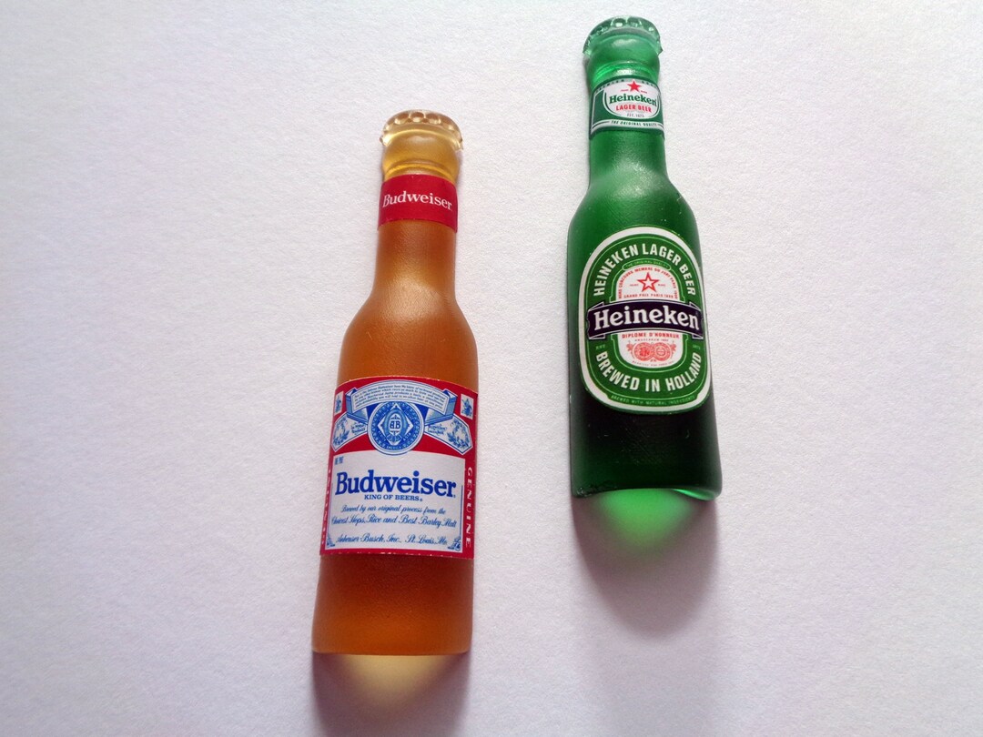 Fridge Magnets.heineken. Budweiser.koi Fish. - Etsy
