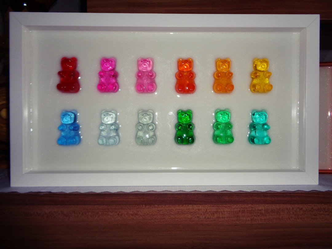 Gummy Bear Pop Art. Resin Art. Candy Art - Etsy