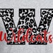 Wildcats Leopard Monogram Svg Mascot for Football Basketball Baseball ...