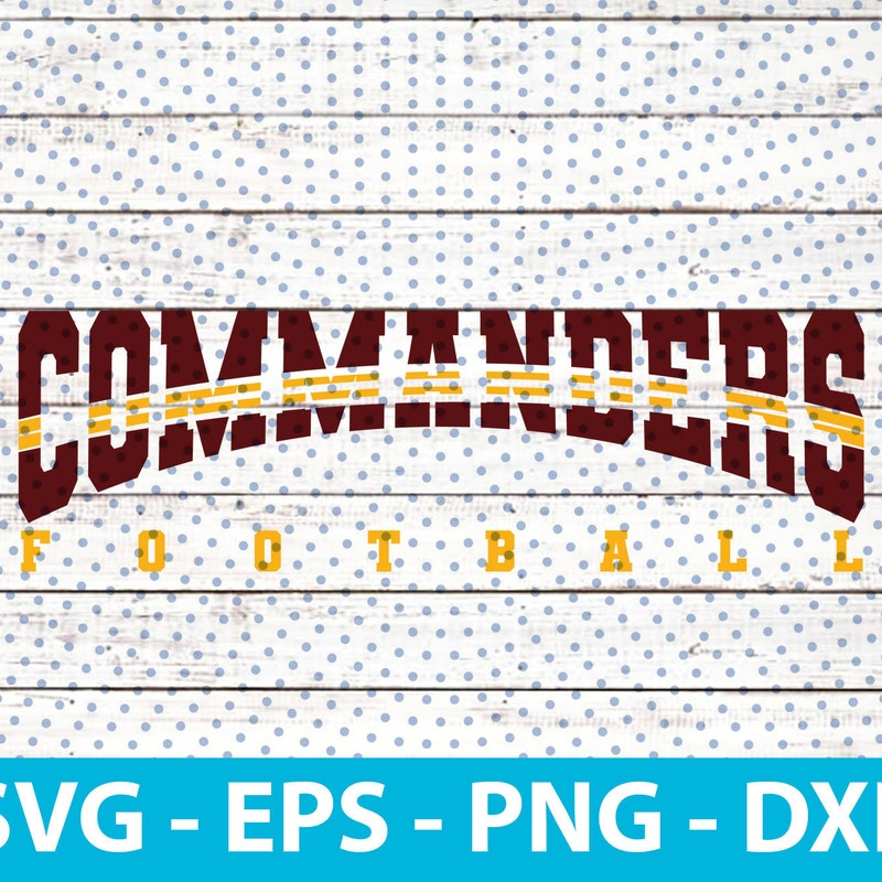 Washington Commanders Logo Svg - Etsy