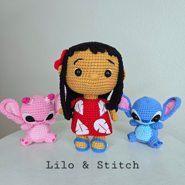 Lilo and Stitch Crochet Pattern - Etsy