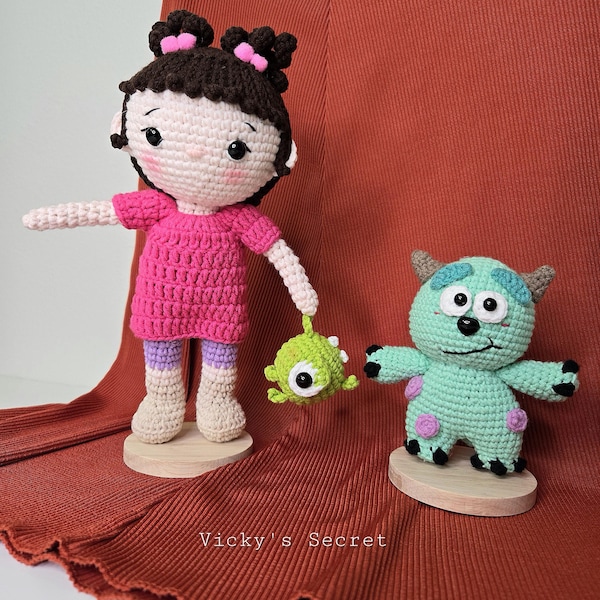 Crochet Monster Inc - Etsy