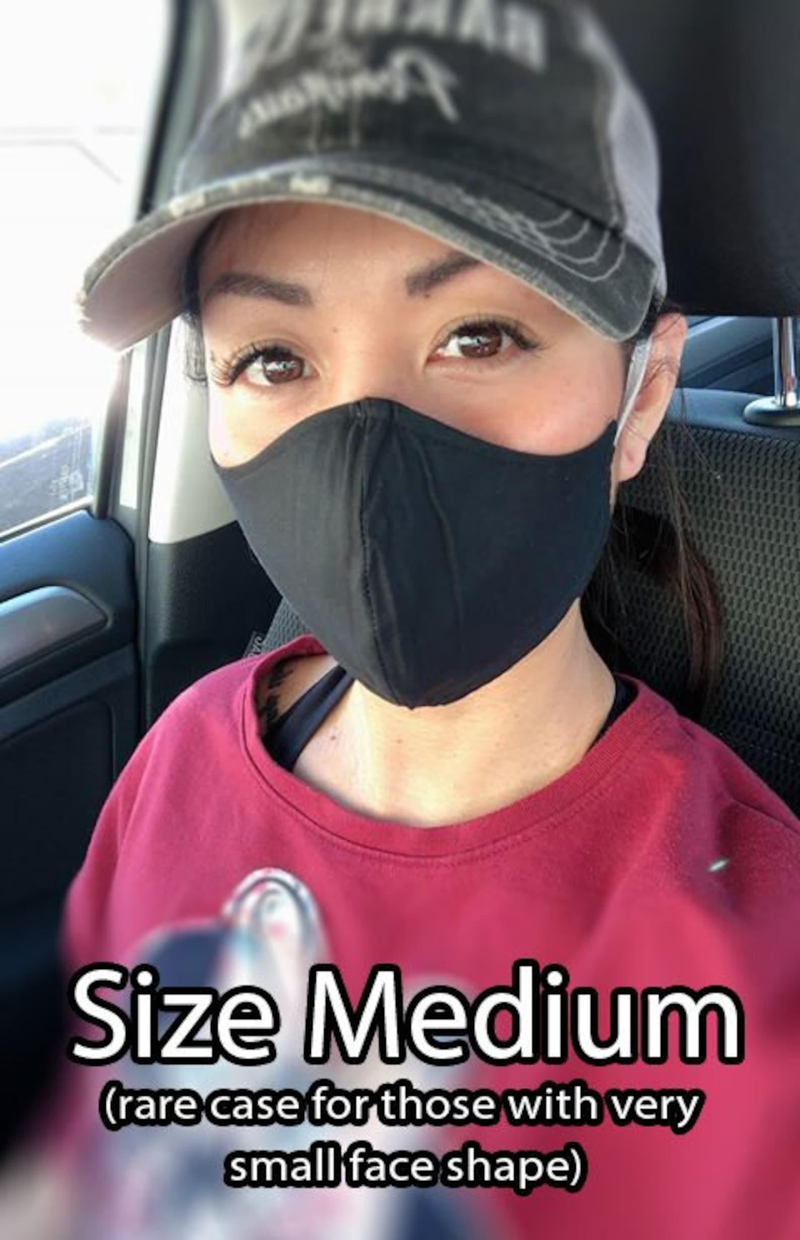 The Most Comfortable Mask EVER! All Black, Custom Made to Fit Your ...