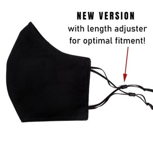 The Most Comfortable Mask EVER! All Black, Custom Made to Fit Your ...