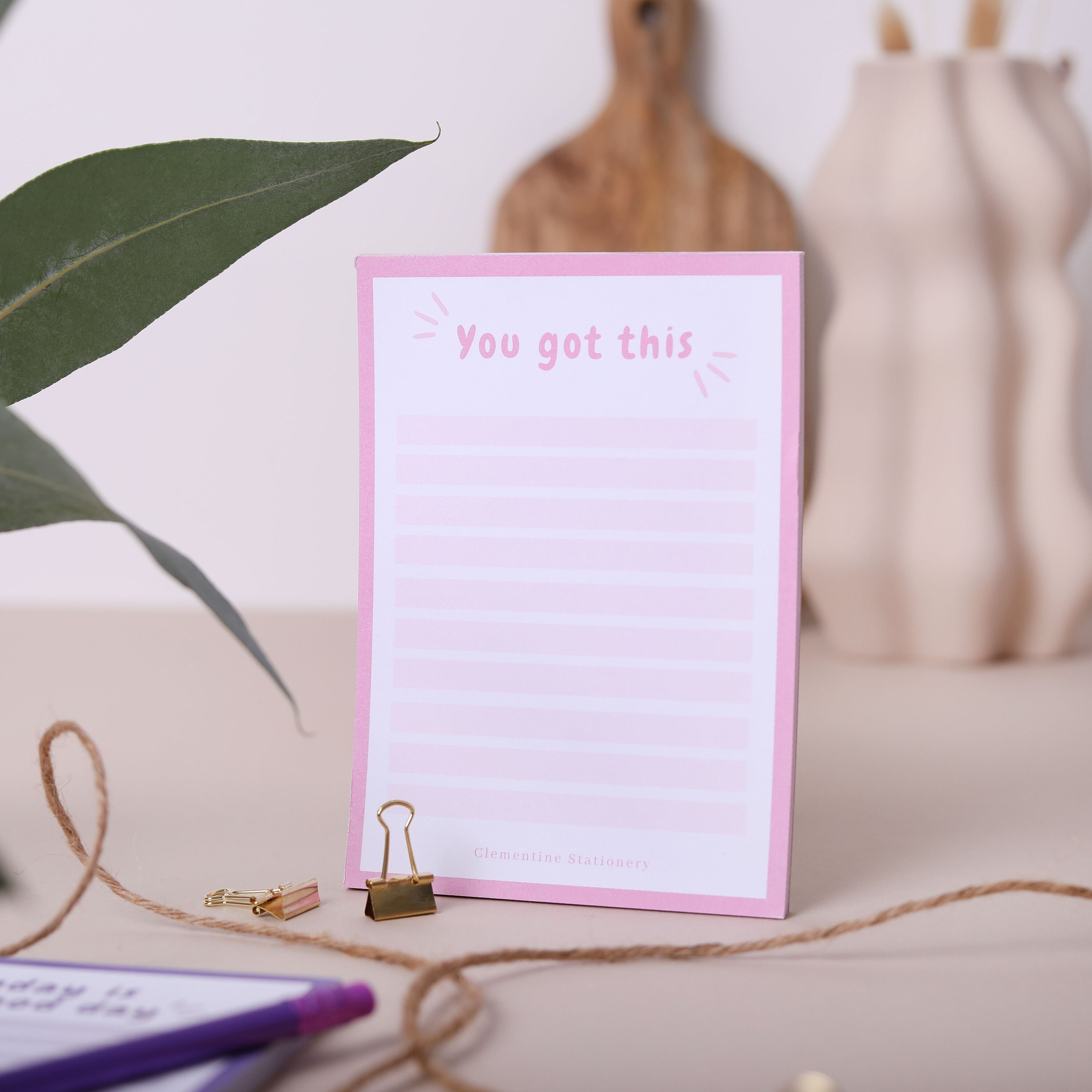 A6 Notepad to Do List Lined Daily Tasks Notepad Shopping - Etsy