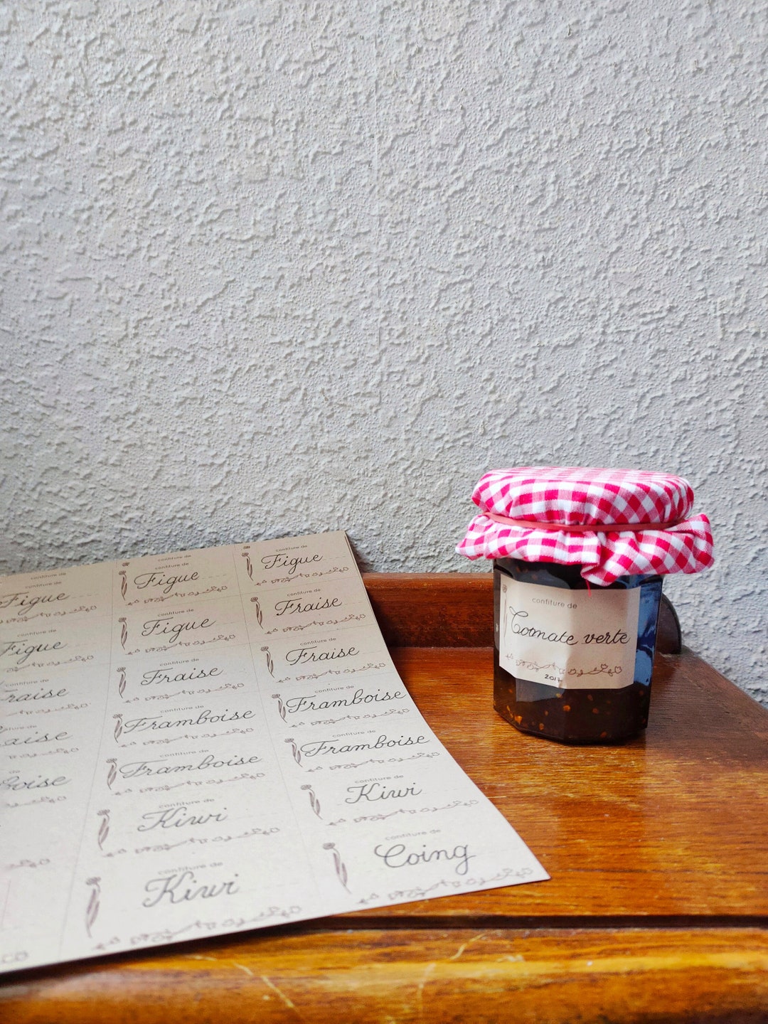 Customizable Jam Label - Etsy