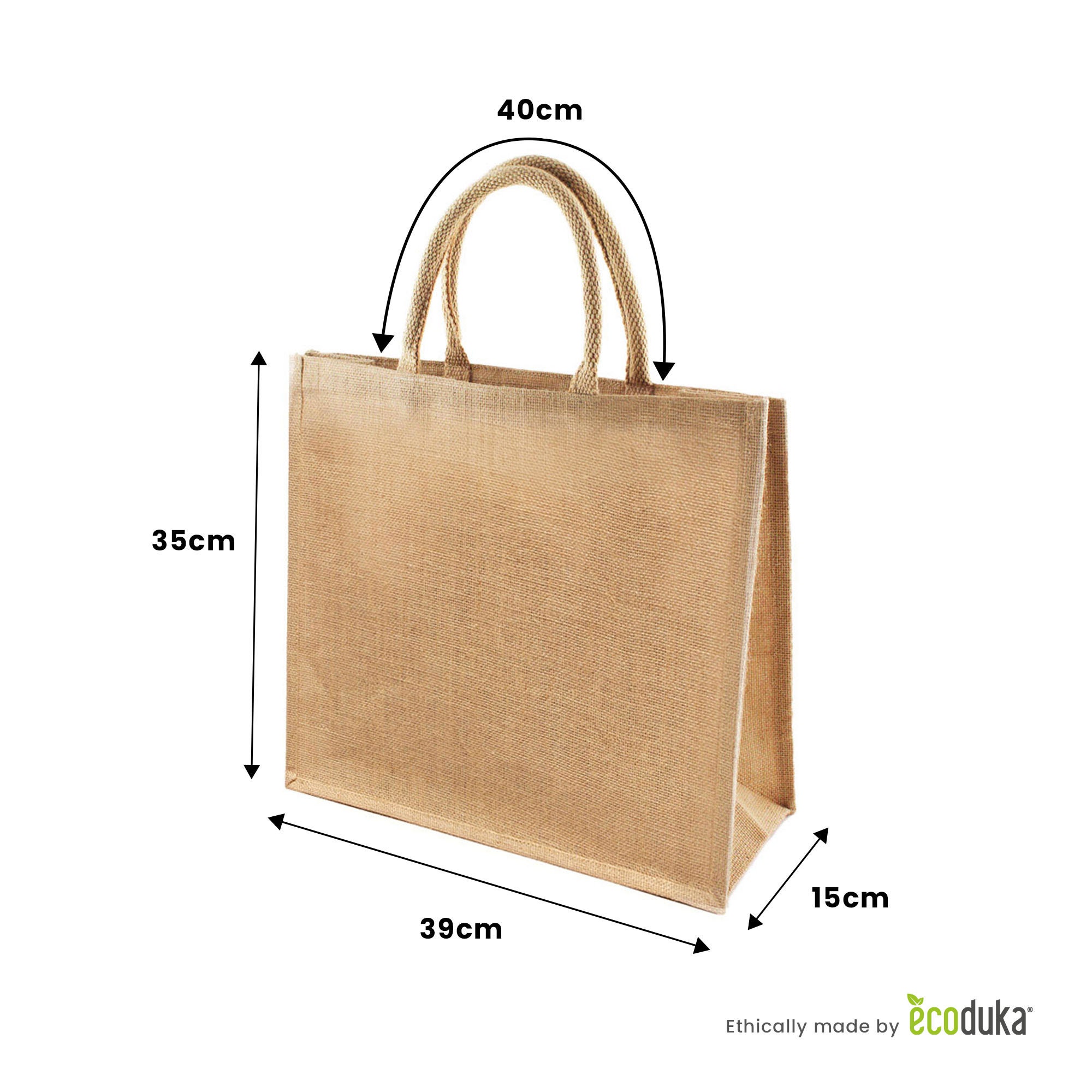 Large Jute Hessian Shopping Bag: Rustic Reusable Market Tote - Etsy UK